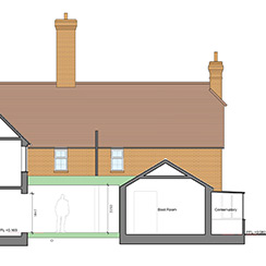 Securing heritage-approved extension for grade II listed home - Spruce ...