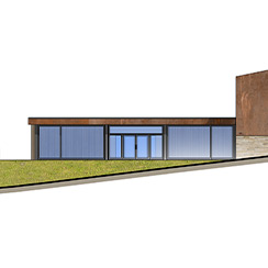 Plans and visuals for new winery and tasting rooms - Spruce Architecture